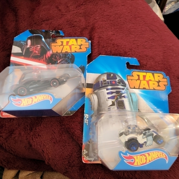 Hot Wheels | Toys | Star Wars Hot Wheels Cars R2d2 And Darth Vader ...
